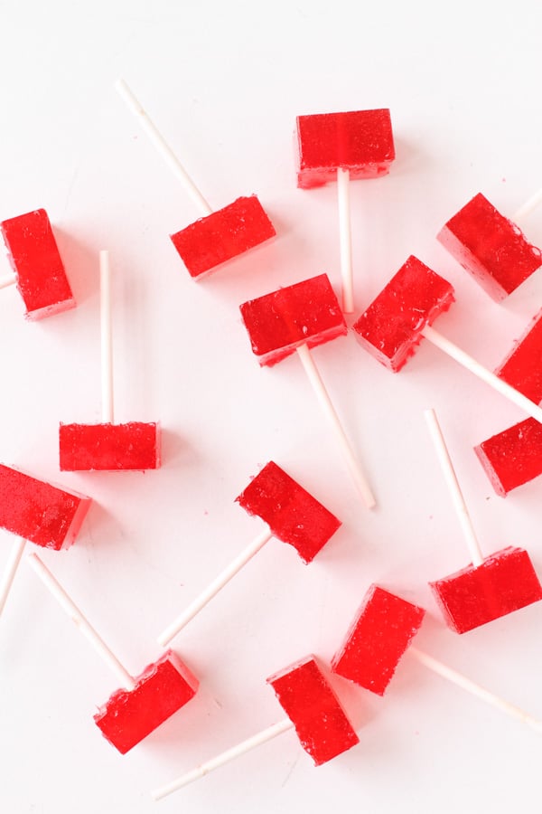 Don't Be a Square: How to Make (Square Shaped) V-Day Lollipops - Paper ...