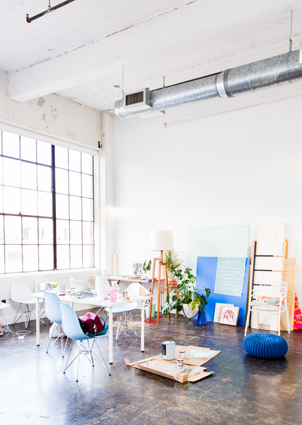 Before Photos of the New Paper & Stitch Studio - Paper and Stitch