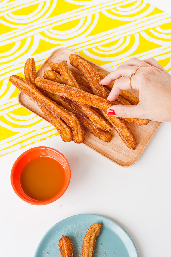 Sugar on a Stick: Homemade Churros Recipe - Paper and Stitch