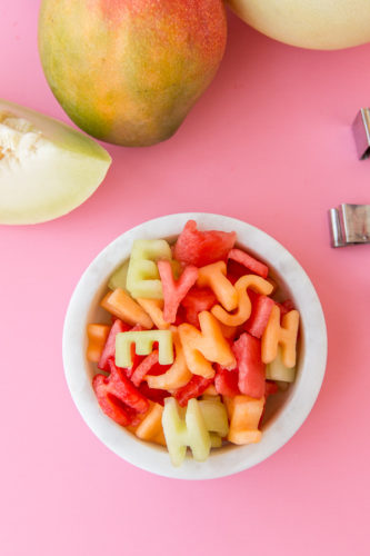 Feeling Fruity: Alphabet Fruit Salad for Summer (and Back to School ...