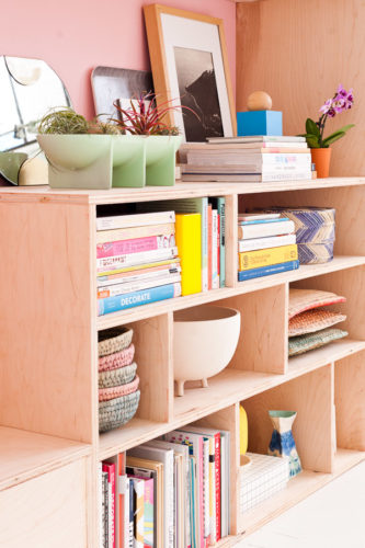 DIY Modern Seating and Storage with Maple Plywood