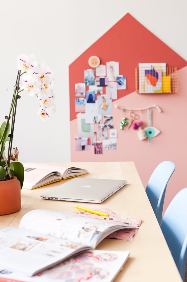 How to Make a Giant DIY Mood Board Organizer