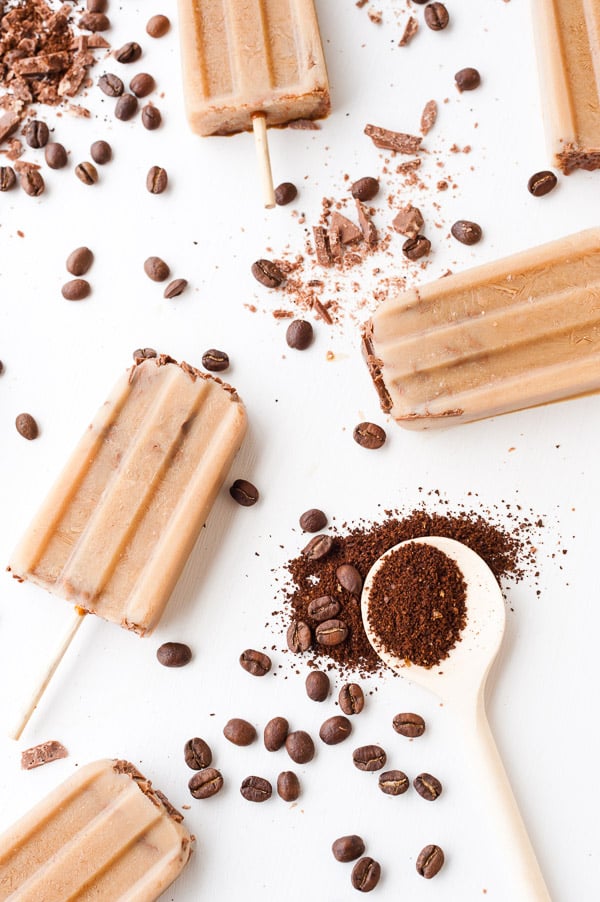 The Easiest Iced Coffee Popsicles Recipe