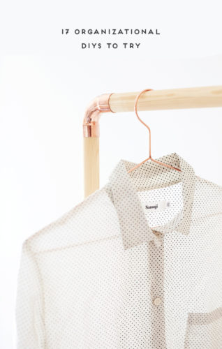 Get Organized: 49 Clever DIY Organization Ideas for Your Home