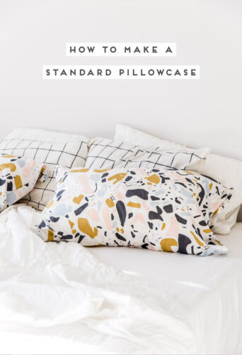How to Make a Pillowcase (Standard Size) in 15 Minutes