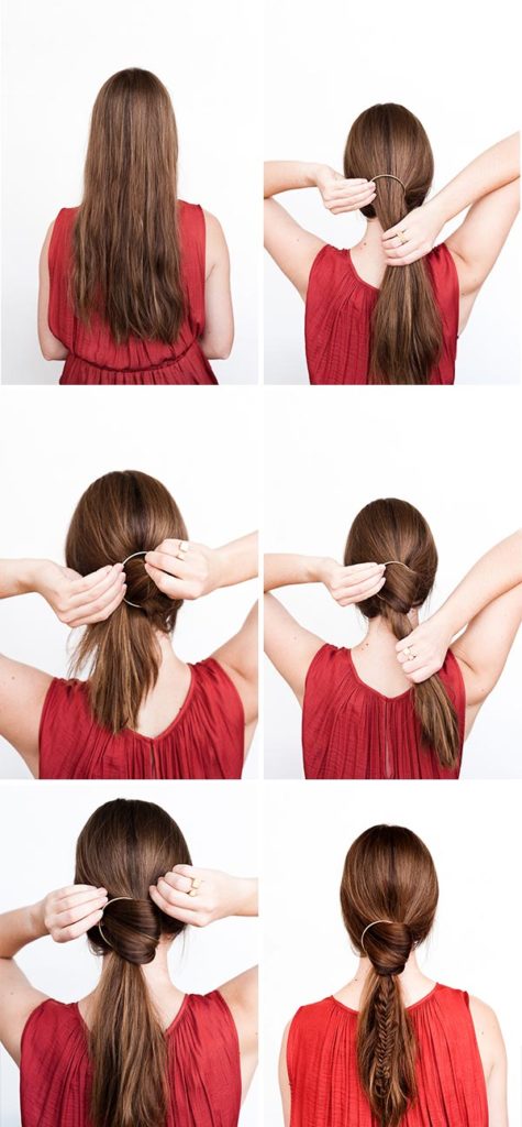 Hair Brained: Gold Hoop Hair, Don't Care - Paper and Stitch