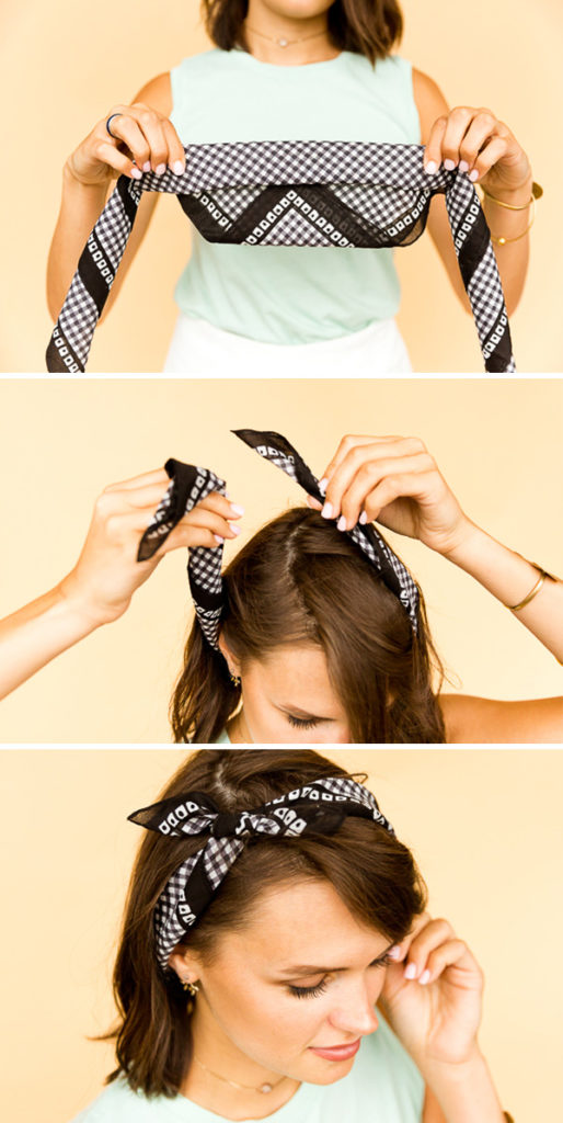 6 DIY Ways to Style a Bandana for Summer - Paper and Stitch