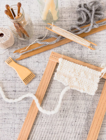 Weave Thieve: How to Make a DIY Weaving Loom for Less than $2