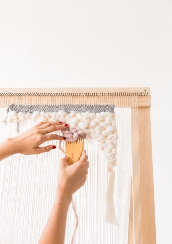 Weave Thieve: How to Make a DIY Weaving Loom for Less than $2