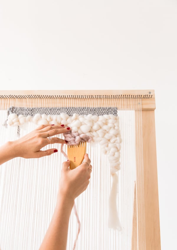 Weave Thieve: How to Make a DIY Weaving Loom for Less than $2