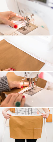 How to Make a DIY Half Apron in Just a few Minutes