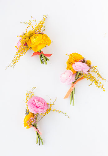 Spring Flower Arrangements: Making Bouquets and Boutonnieres