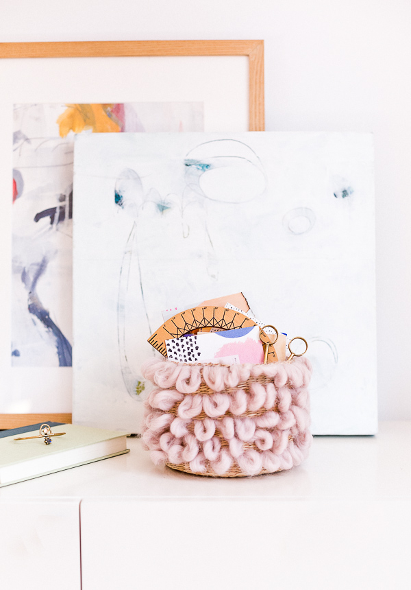 Woven Loop Baskets for Organization and Storage - Paper and Stitch