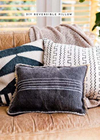 Flip It + Reverse It: How to Sew a Reversible Pillow - Paper and Stitch