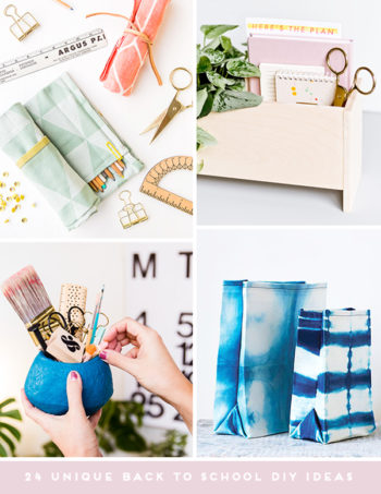 24 Unique Back to School DIY Ideas (that Don't Suck) - Paper and Stitch