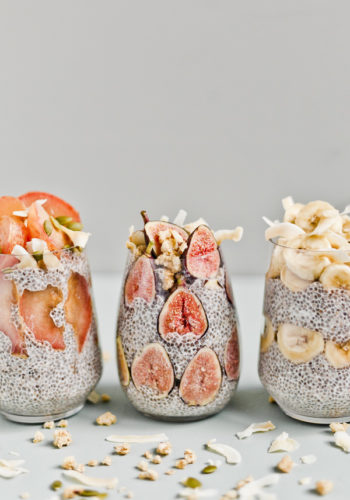 The Prettiest Chia Seed Fruit Parfaits - Paper and Stitch