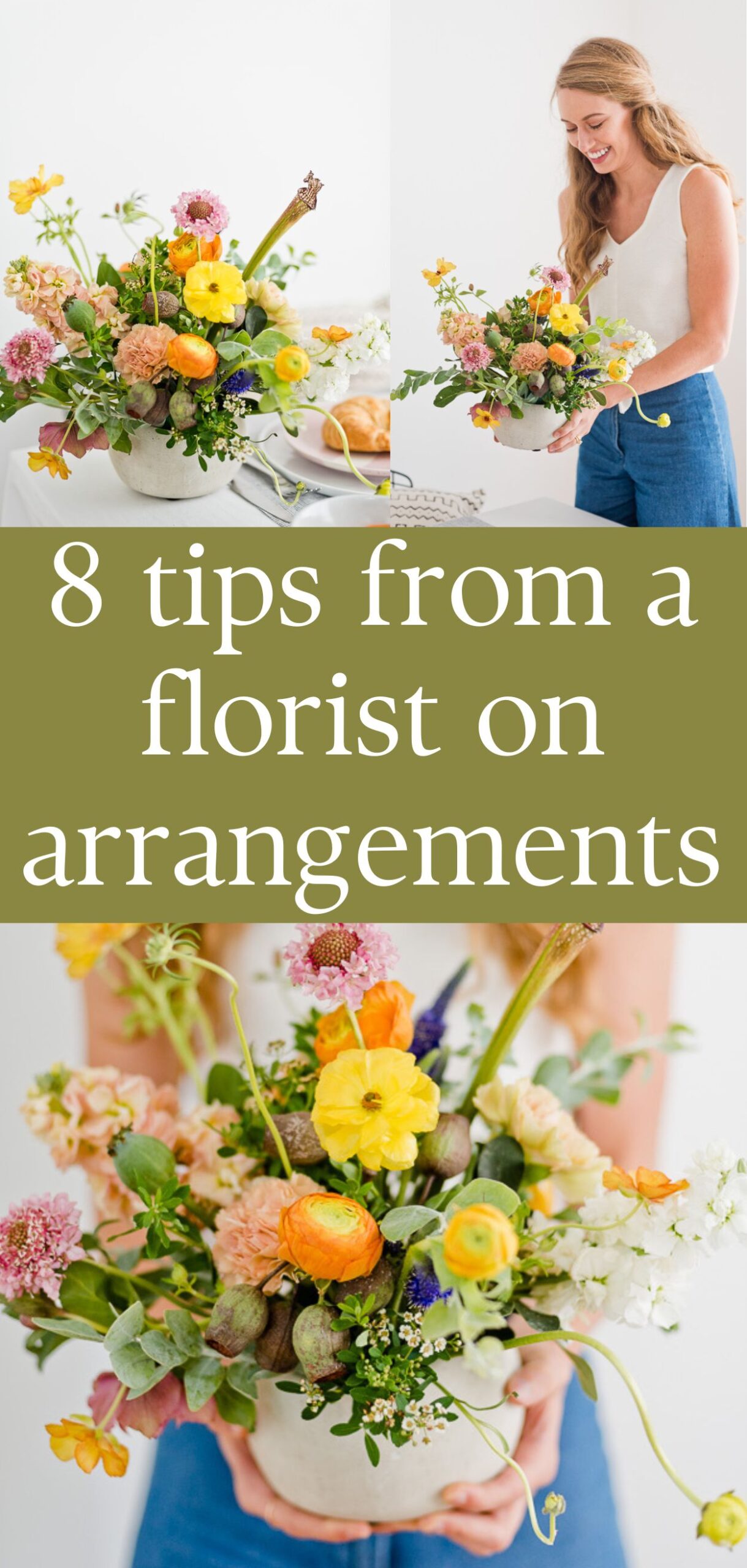 Flower Power: 8 Tips from a Florist for Easy Floral Arranging + The ...