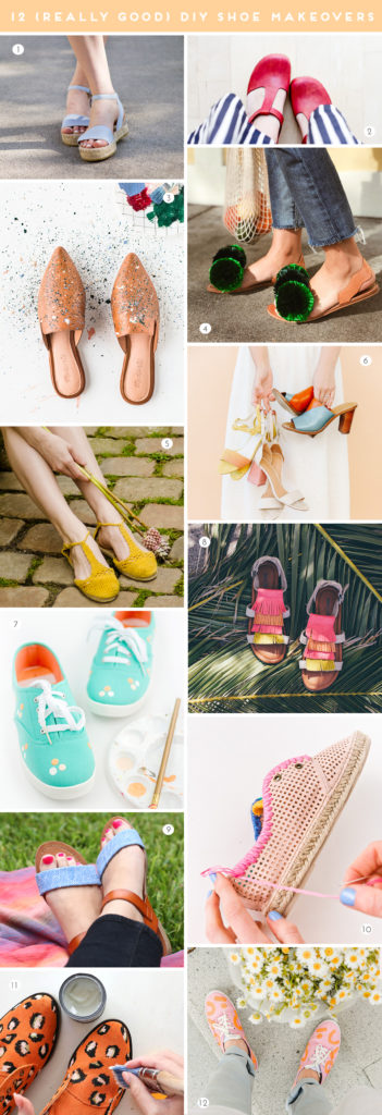 12 (Really Good) DIY Ways to Give Your Old Shoes a Makeover
