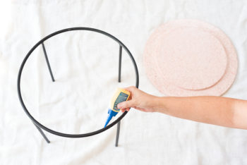 10 Minute DIY Side Table Made with Stone