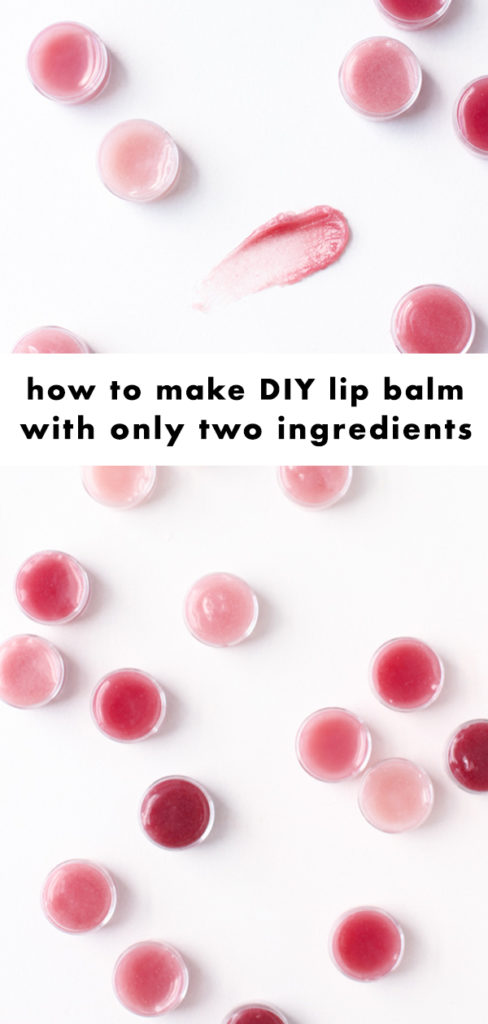 How to Make Homemade Lip Balm with Just Two Ingredients