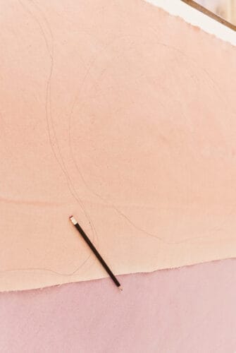 How to Create Large Wall Art with Canvas for Under $10