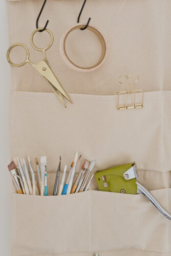 How to Make a (Huge) Hanging Wall Organizer that Only Costs $20