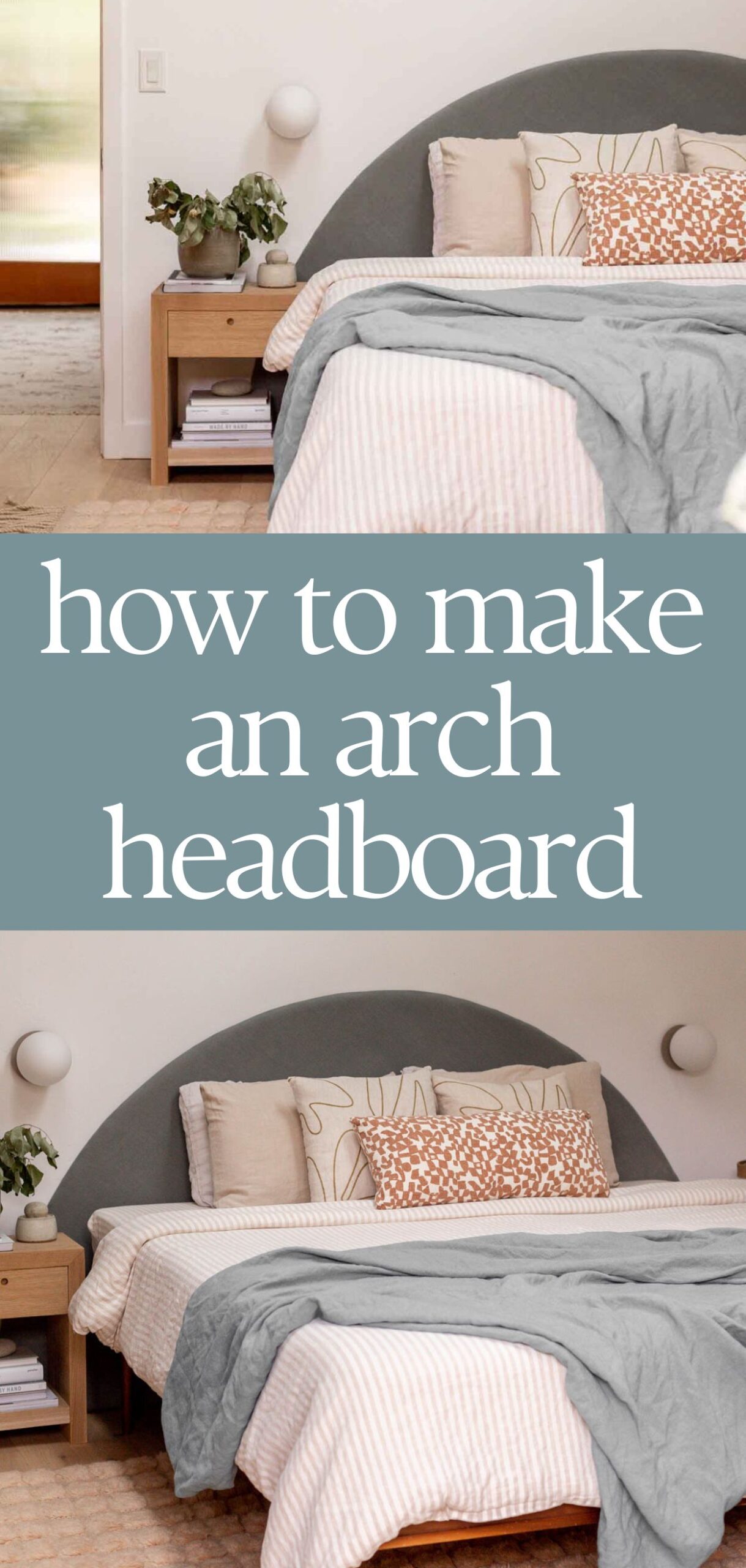 Round Headboard DIY that Makes a Statement (Tutorial)