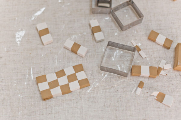 How to Make Checkered Clay Bowls with Oven Bake Clay