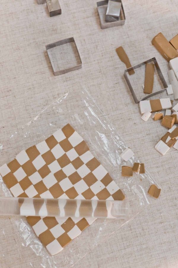 How to Make Checkered Clay Bowls with Oven Bake Clay
