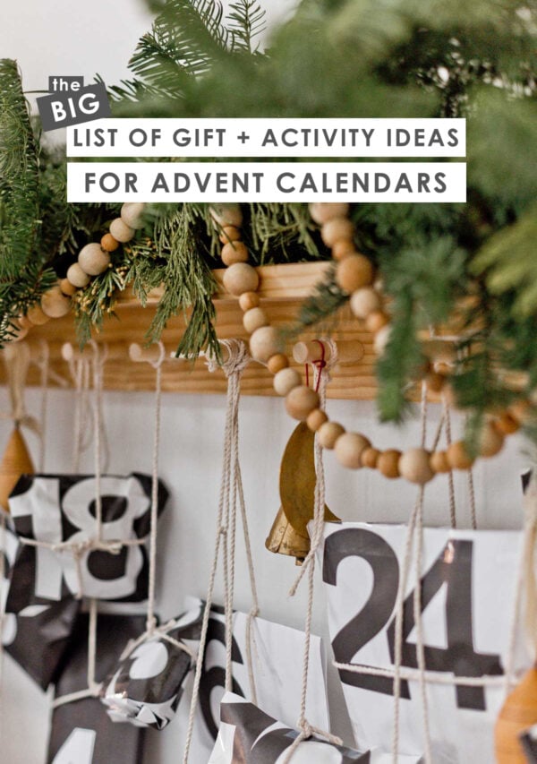 The Big List of Advent Calendar Ideas - Paper and Stitch