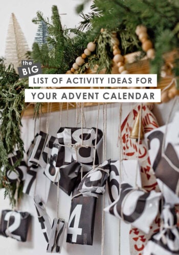The Big List of Advent Calendar Ideas - Paper and Stitch