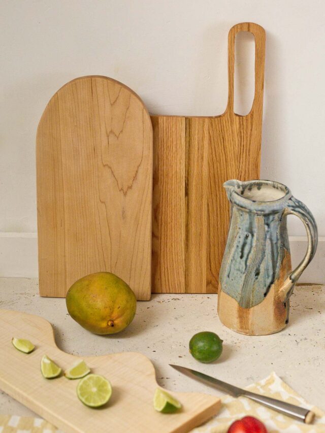 LET’S MAKE: DIY CUTTING BOARDS STORY - Paper and Stitch