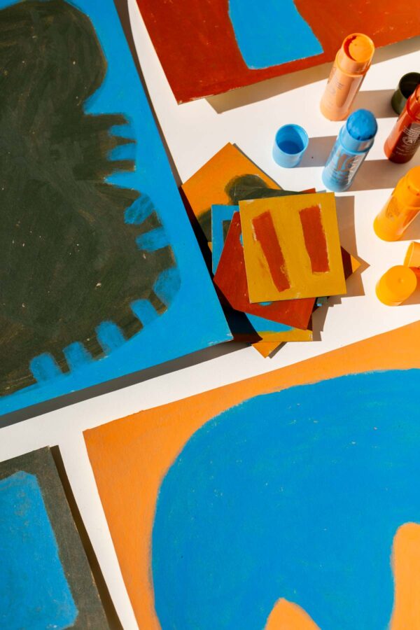 DIY Wall Art Made from a Pantry Staple - Paper and Stitch