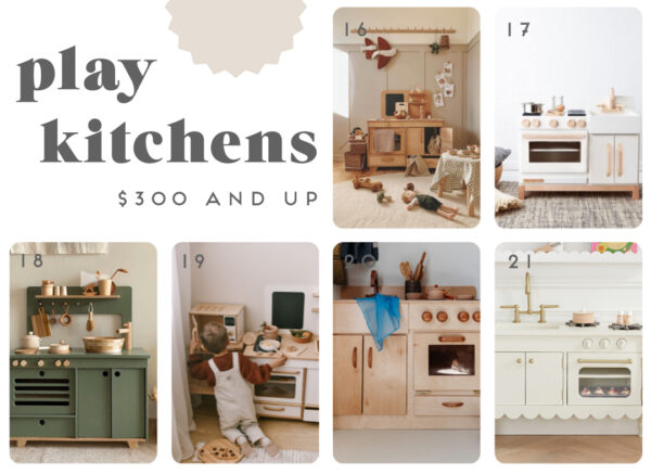 21 Play Kitchens for Every Budget - Paper and Stitch
