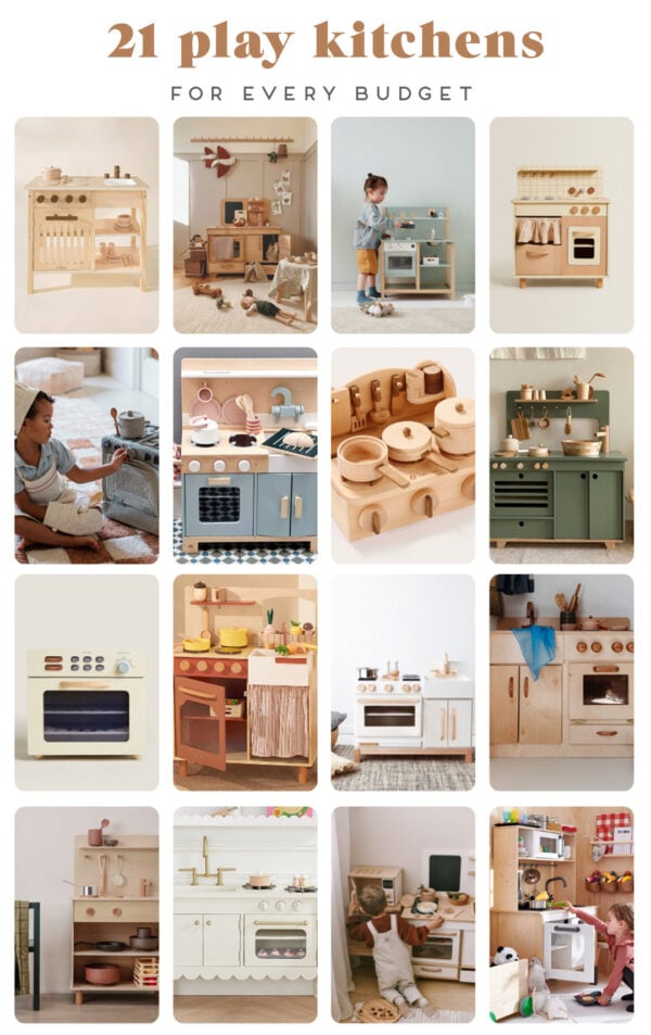 21 Play Kitchens for Every Budget - Paper and Stitch
