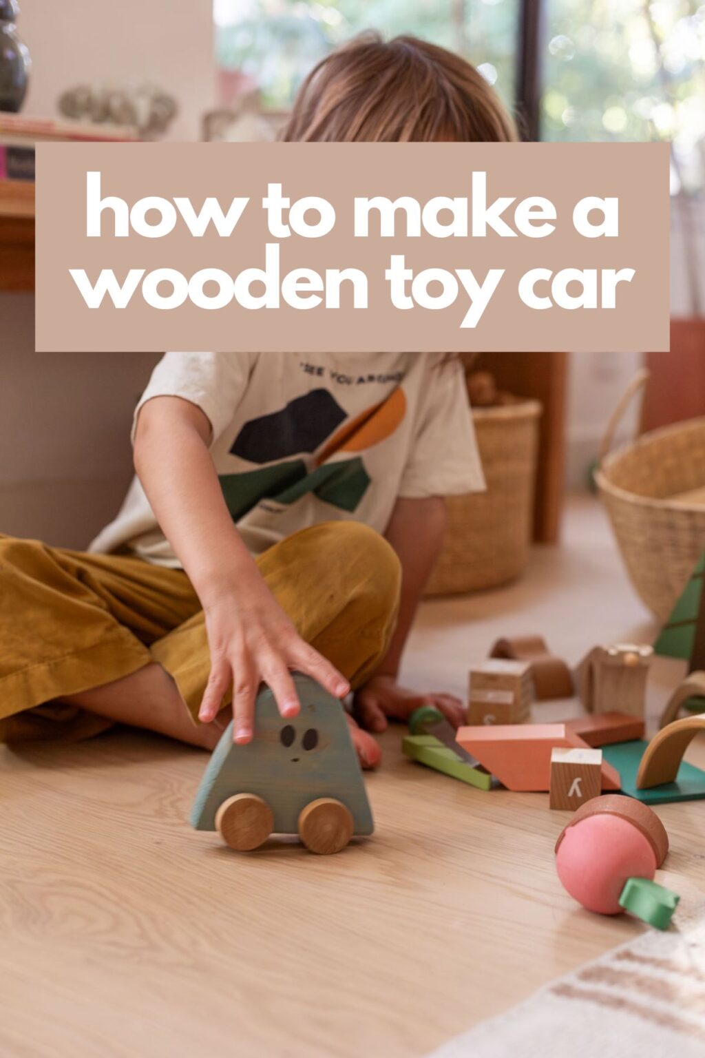 How to Make a Toy Car with Wood (So Cute)