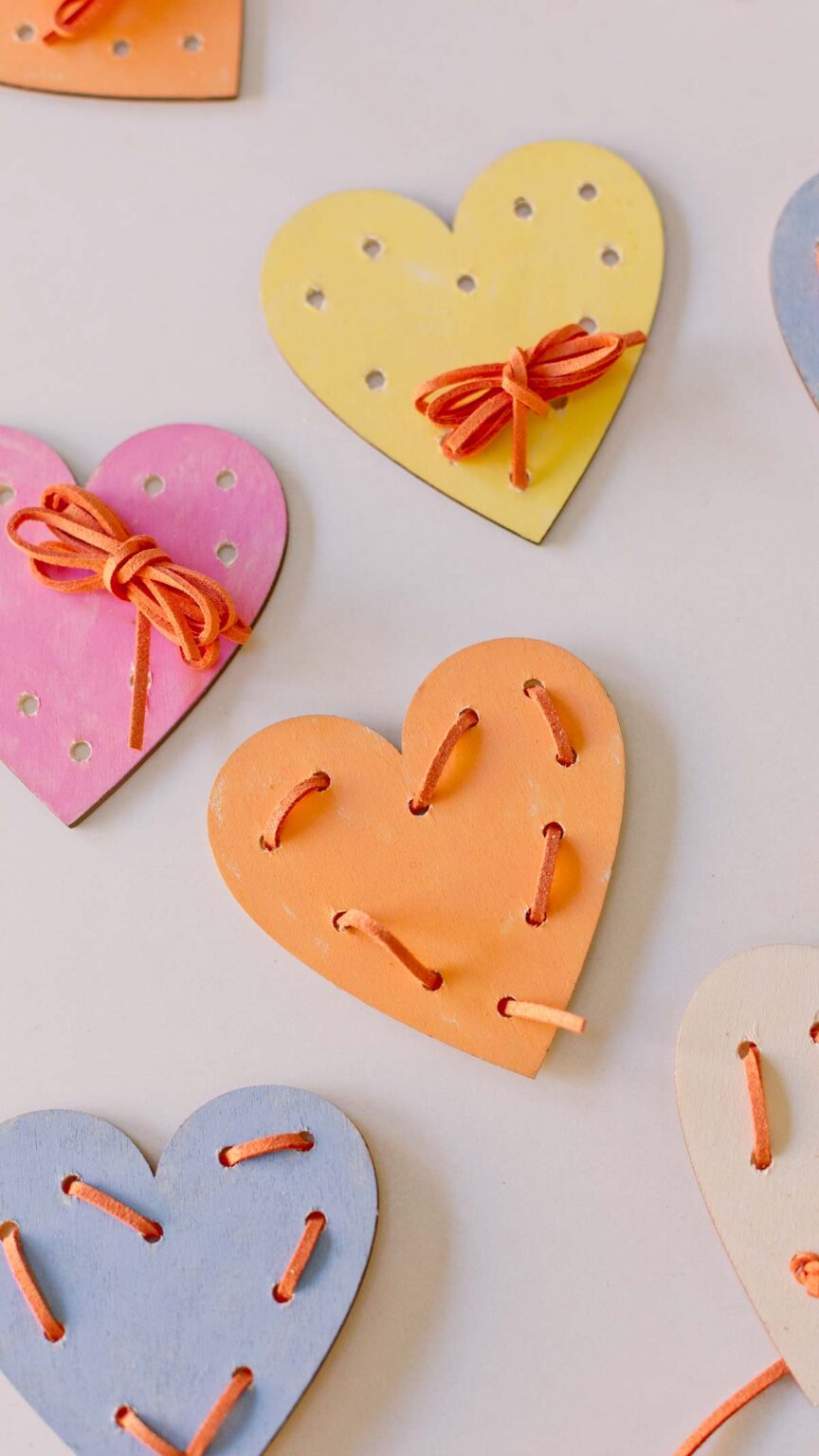 Easy Preschool Valentine Craft - Paper and Stitch