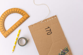 How to Make a Cardboard Loom - Paper and Stitch