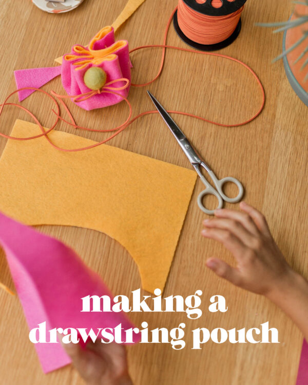 How to Make a Drawstring Pouch - Paper and Stitch