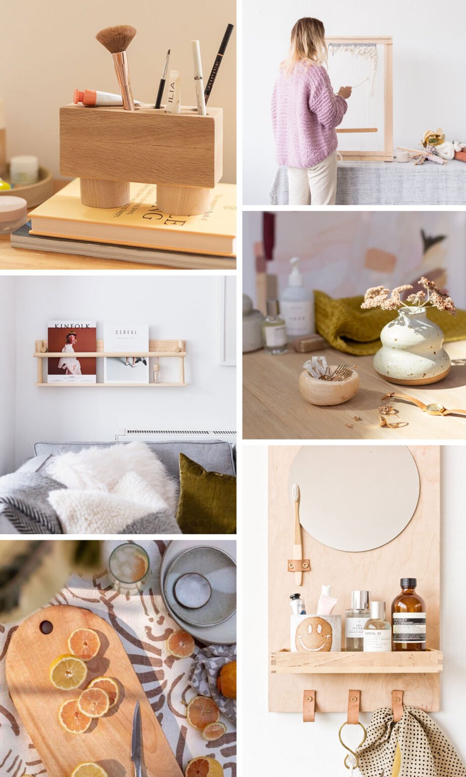 24 Small Wooden Projects that are Easy to Do - Paper and Stitch