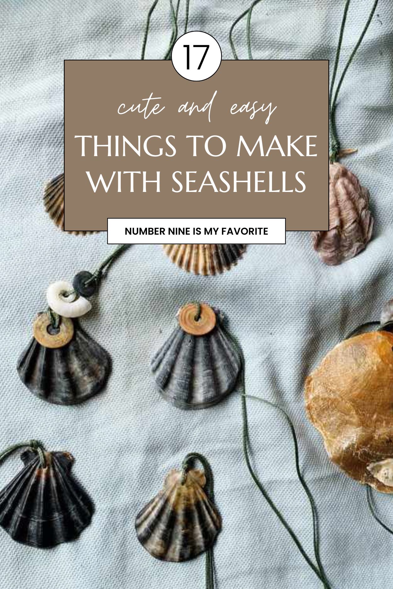 17 Seashell Crafts for Summer - Paper and Stitch