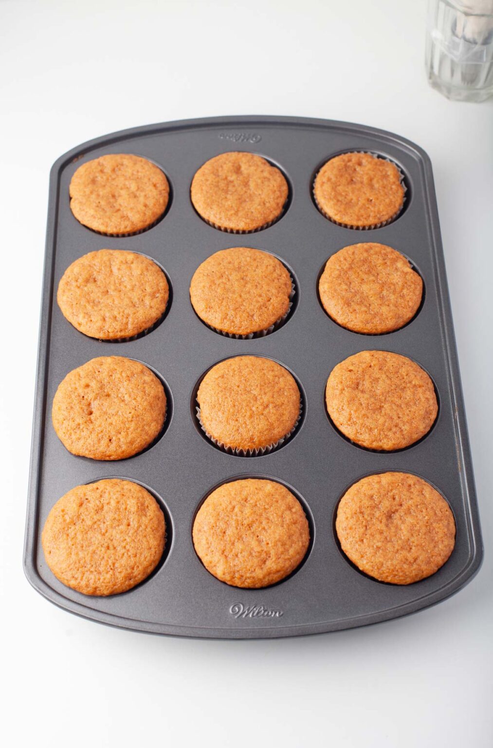 Pumpkin Cupcakes with Cream Cheese Frosting - Paper and Stitch